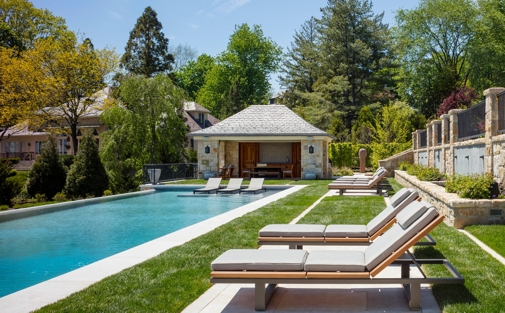 French Country House - Traditional - Pool - New York - by HOBBS INC | Houzz
