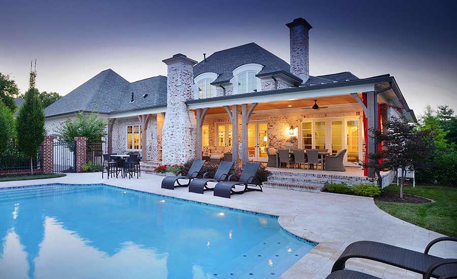 French Country Inspired - Traditional - Pool - Nashville - by Castle ...