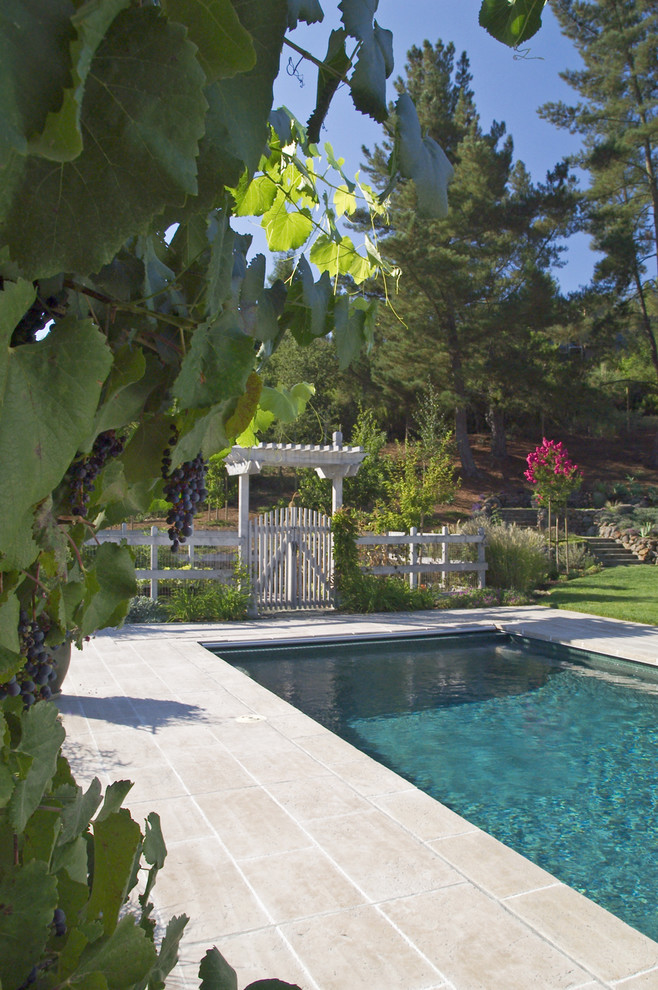 French Country - Traditional - Pool - San Francisco - by Montgomery ...