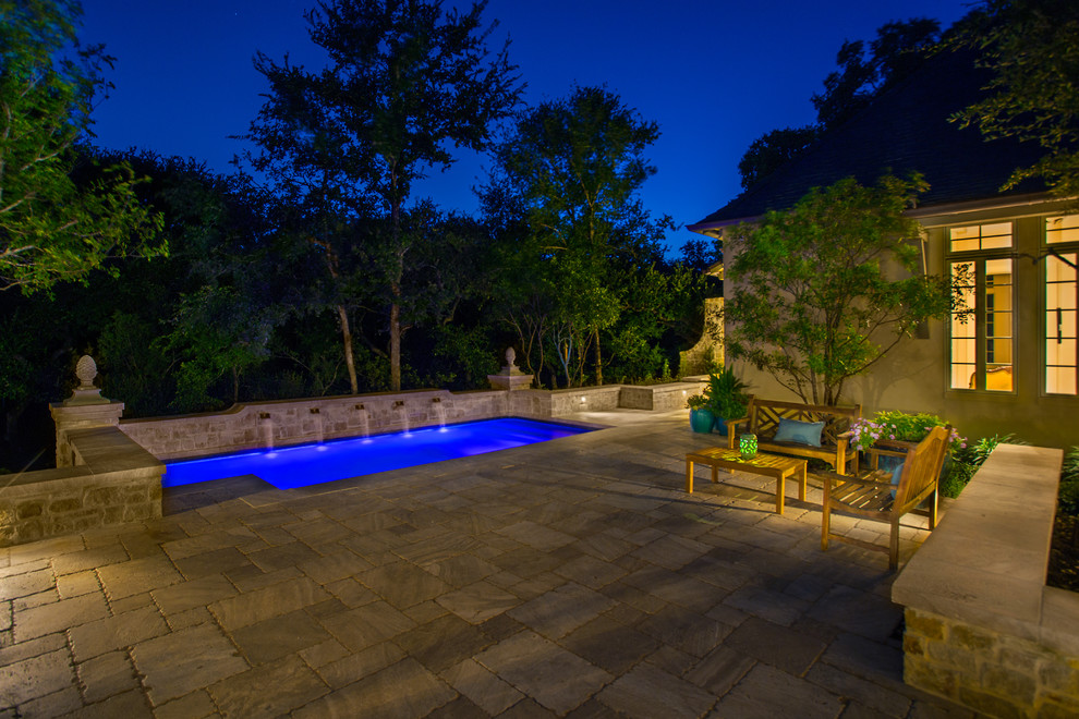French Country Retreat - Traditional - Pool - Austin - by Vernon Wentz ...