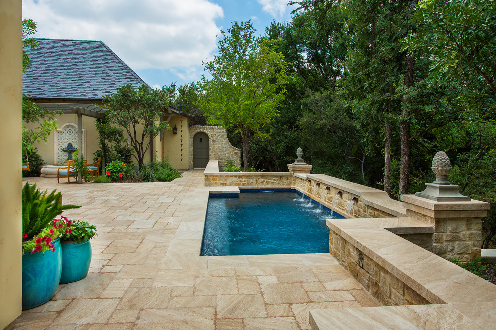 French Country Retreat - Traditional - Pool - Austin - by Vernon Wentz ...