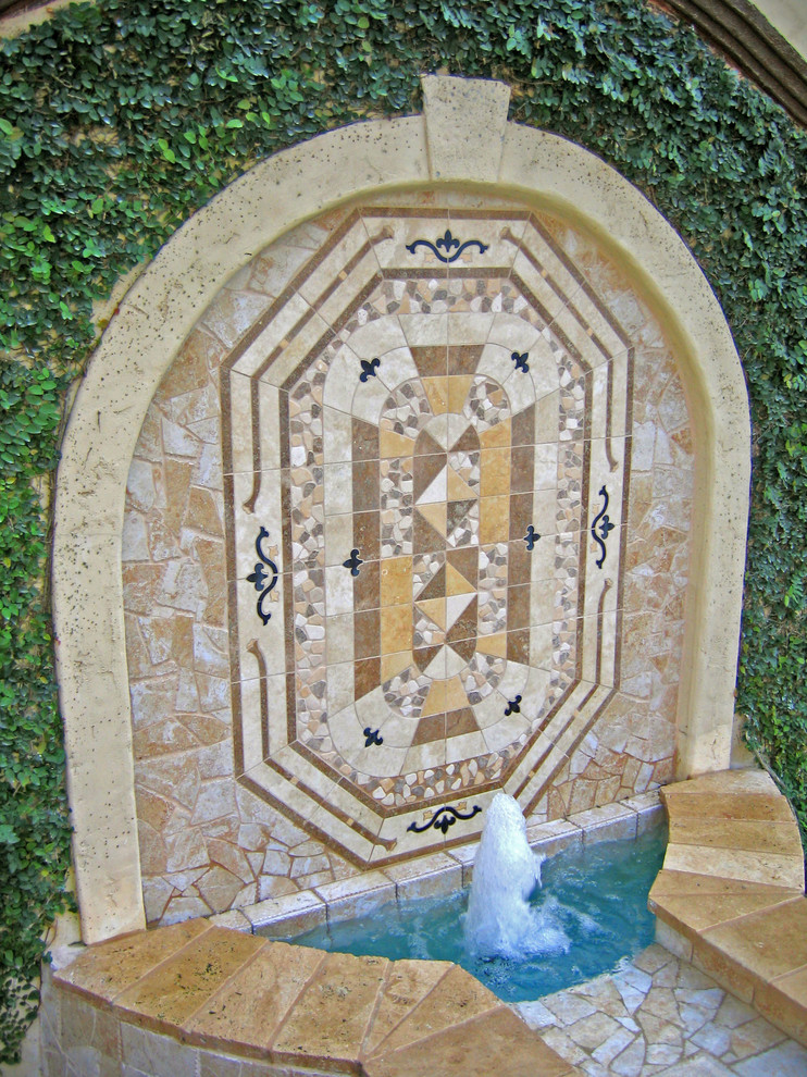 French Country Style Garden - Traditional - Pool - Orlando - by Hortus ...