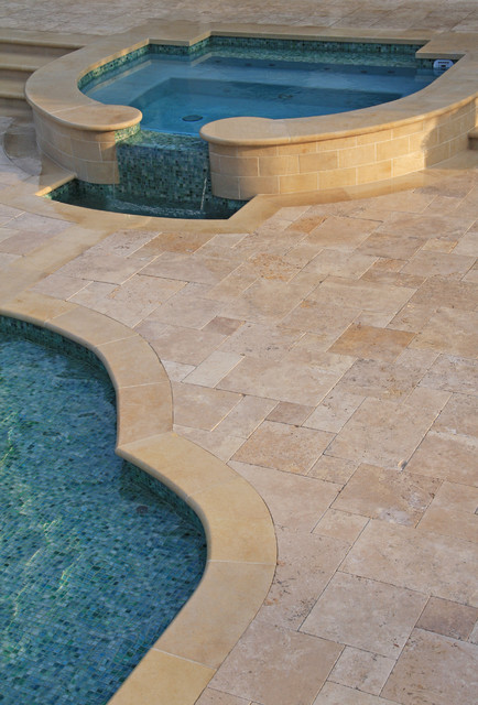 French Influences - Traditional - Swimming Pool & Hot Tub - Houston ...