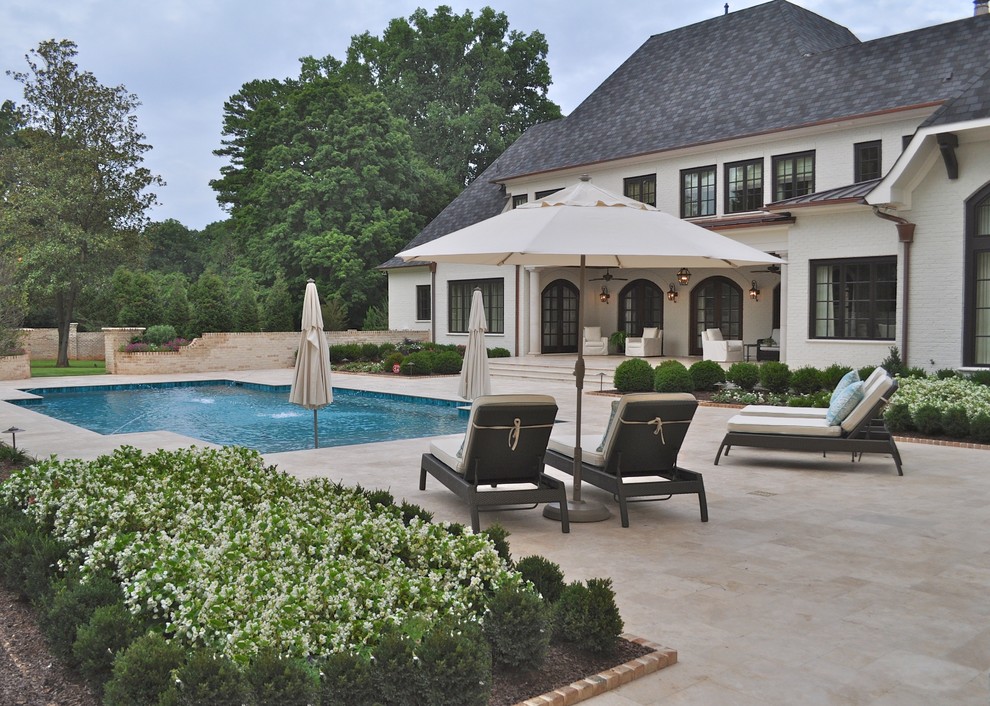 French Provencal - Traditional - Pool - Charlotte - by User | Houzz