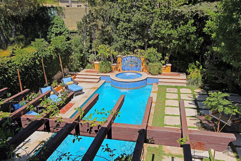 French Provencal - Mediterranean - Pool - Los Angeles - by Designful ...