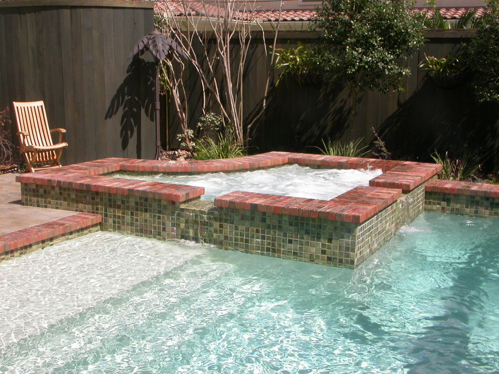 French Style Swimming Pool - Traditional - Pool - Houston - by ...