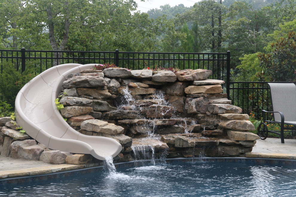 GA Fan in Ellijay - Traditional - Pool - Atlanta - by LUSK POOLS ...