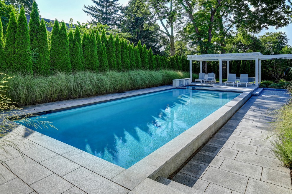 Gallery - Geometric Concrete Pools - Transitional - Swimming Pool & Hot ...