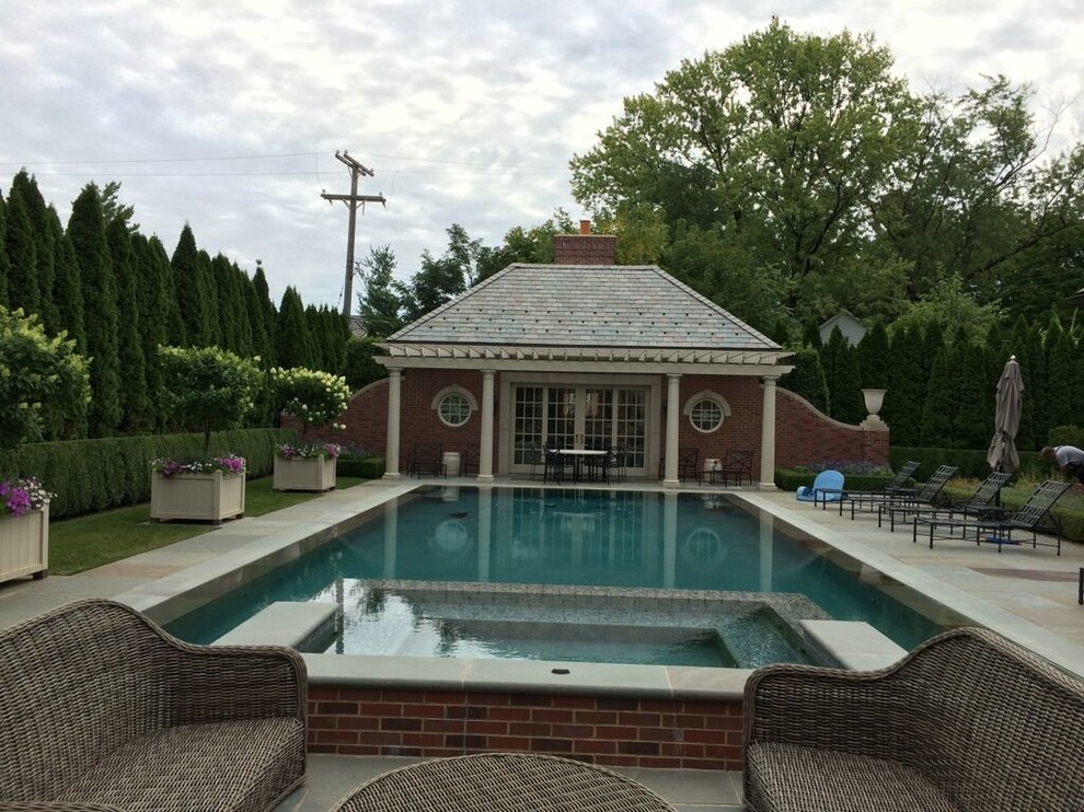 Gallery - Contemporary - Pool - Detroit - by Greater Detroit Landscape ...