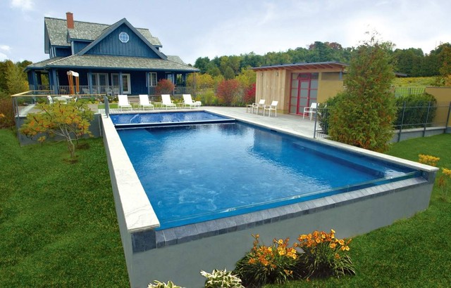 Gallery - Infinity Zero Edge Pools - Contemporary - Swimming Pool & Hot ...
