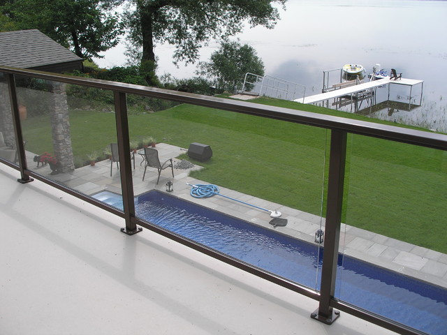 Garde-corps - Dorval - Contemporain - Piscine - Montréal - par ...