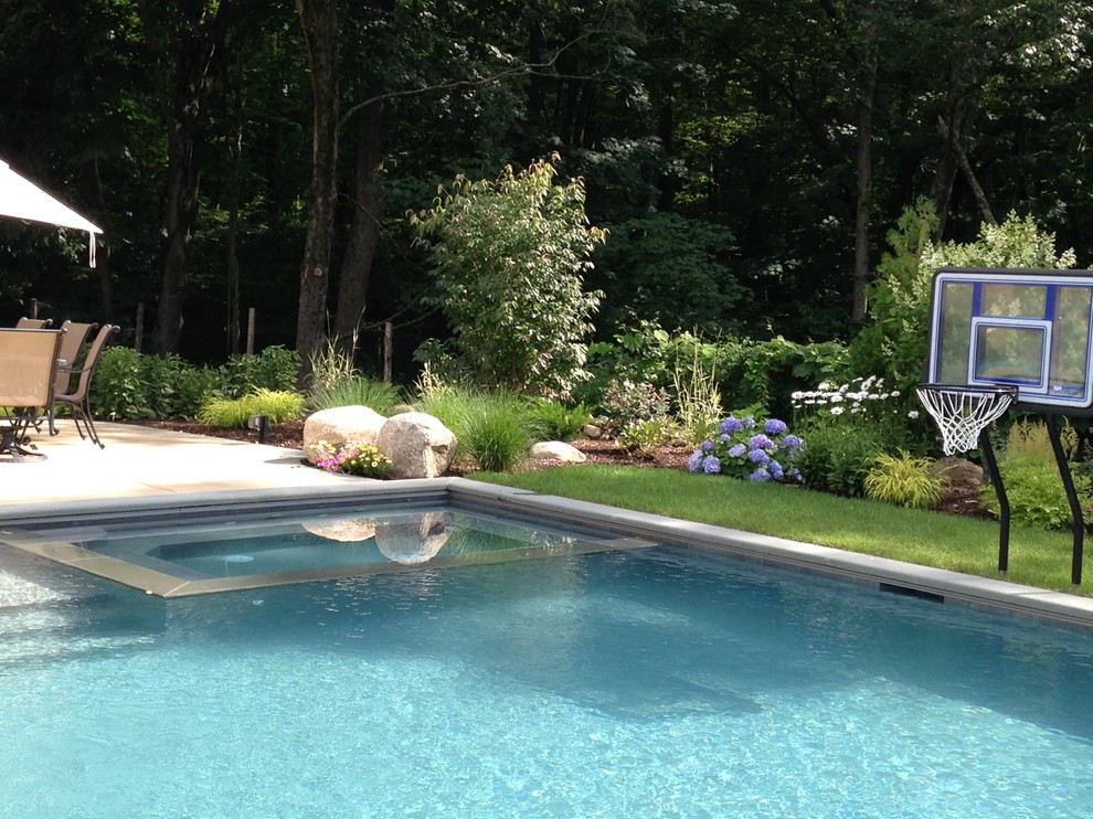 Garden - Tropical - Pool - New York - by Lang Pools Inc. | Houzz