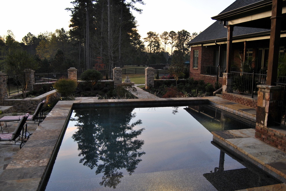 Garden Pool - Traditional - Pool - Atlanta - by Charles Hodges Ltd ...