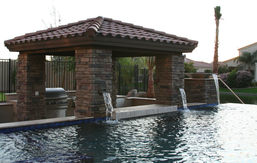 Gazebos & Ramadas - Traditional - Pool - Phoenix - by Alexon Design ...