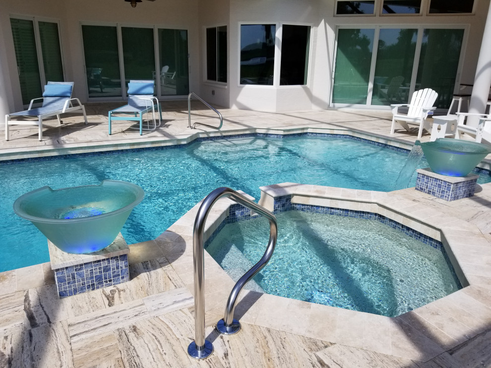 Geometric Pool Projects - Pool - Tampa - by Aquatech Pools GC, Inc | Houzz