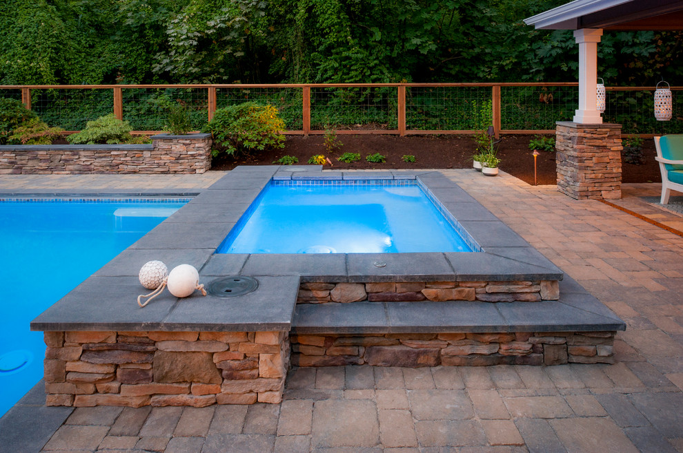 Gilbert Property - Traditional - Pool - Portland - by Paradise Restored ...