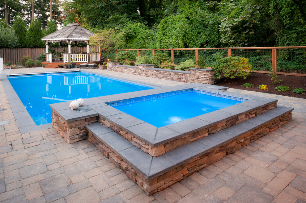 Gilbert Property - Traditional - Pool - Portland - by Paradise Restored ...