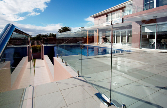 Glass Balustrade Pool Glass Fence - Modern - Pool - Sydney - by Glass ...