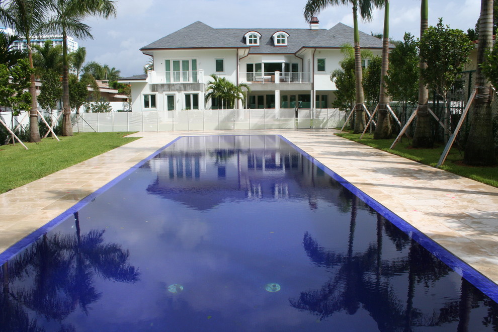 Glass Tile Pools - Traditional - Pool - Miami - by Foreverpools | Houzz
