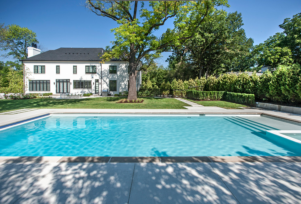 Glencoe Contemporary Pool - Contemporary - Pool - Chicago - by Sunset ...