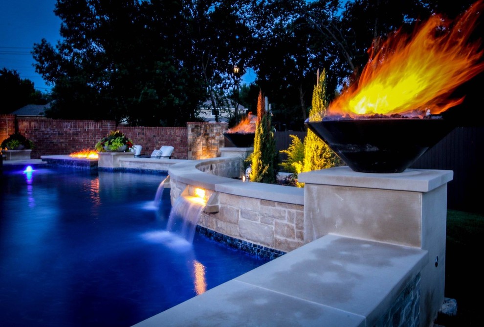 Gooden - Modern - Pool - Dallas - by Southernwind Pools Inc. | Houzz