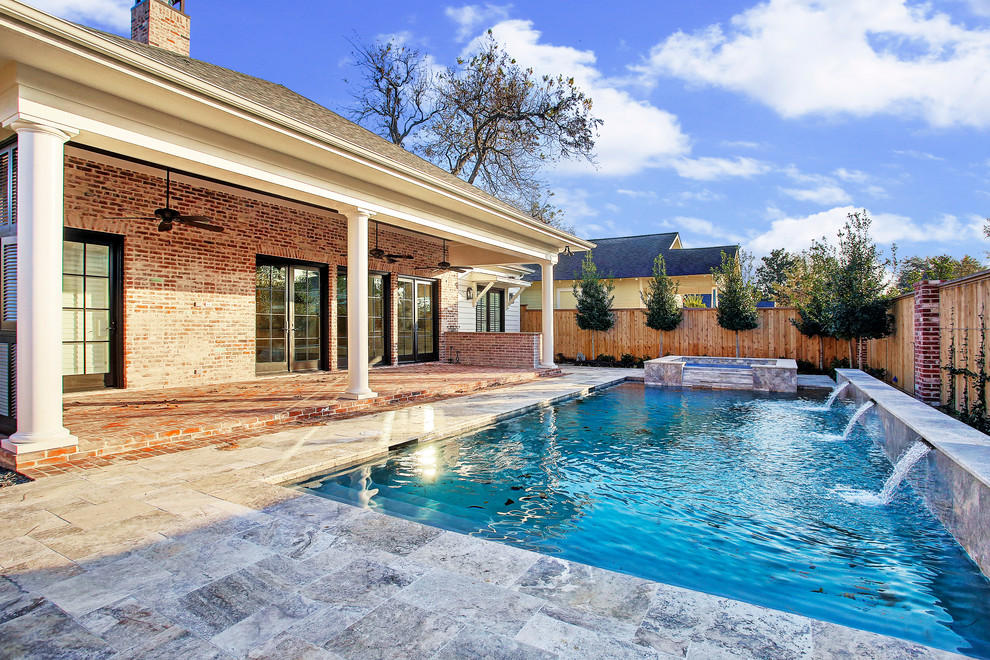 Gostic - Traditional - Pool - Houston - by Southland Homes of Texas | Houzz