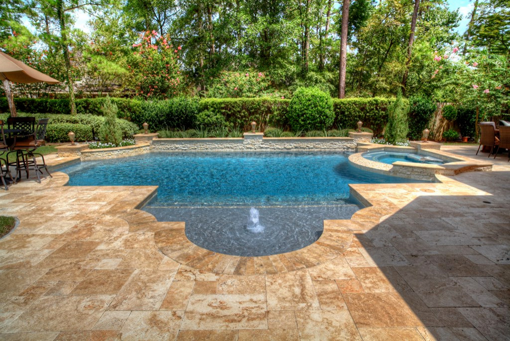 Roman Pool Pool Landscaping Ideas