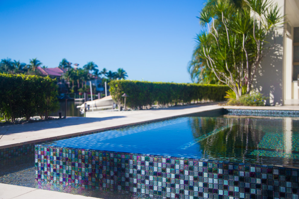 Greek Pool - Mediterranean - Pool - Miami - by JDLA Landscape ...