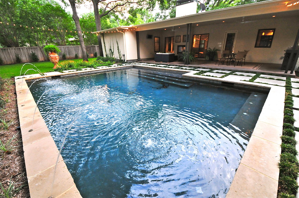 Grey & Roach - Contemporary - Pool - Dallas - by Valerie McCaskill ...