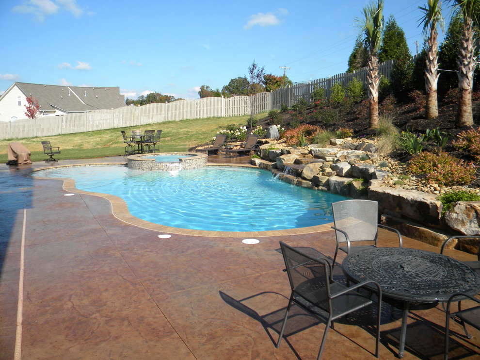 Gunite Swimming Pool - Exótico - Piscina - Otras zonas - de Hot Springs ...