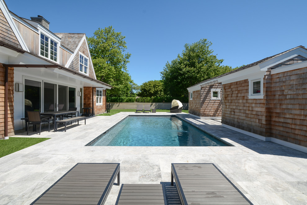 Halsey Street - Beach Style - Pool - New York - by Benco Construction ...