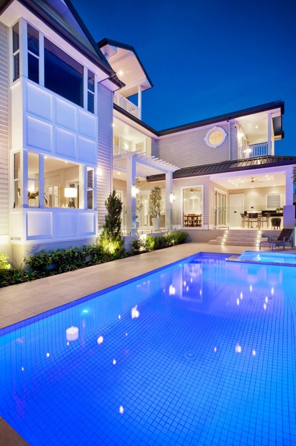 Hamptons Exterior - Traditional - Pool - Gold Coast - Tweed - by ...