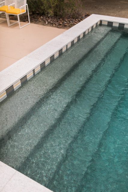 Handmade Pool Tiles for Outdoor Pool - Eclectic - Pool - Los Angeles ...