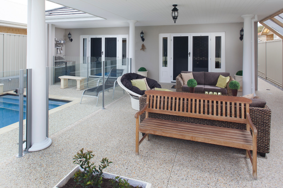 HANDSOME HAMPTONS-INSPIRED HOME - Traditional - Patio - Perth - by ...