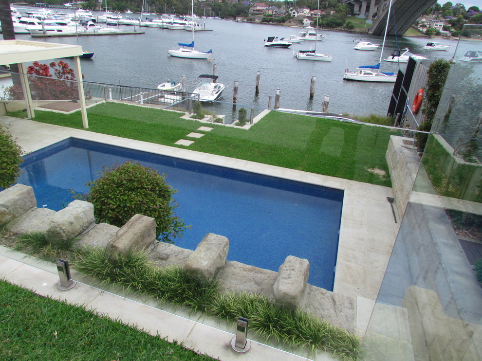 Harbourside Federation - Traditional - Swimming Pool & Hot Tub - Sydney ...