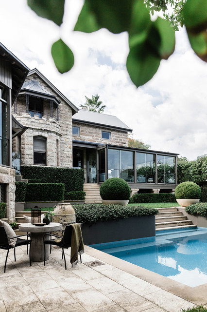 Harbourside - Classique - Piscine - Sydney - par Lisa Burdus Interior ...