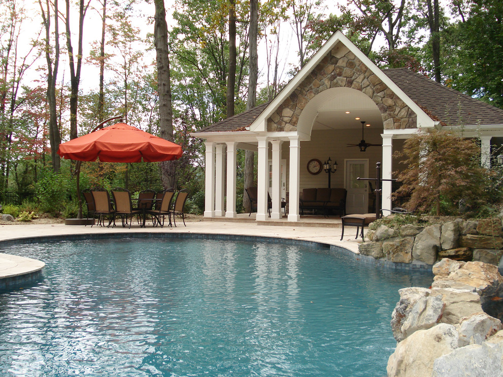 Hardscapes - Craftsman - Pool - New York - by RTK Design Group | Houzz
