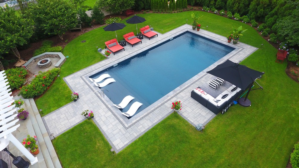 Hewlett - Pool - New York - by Swim King Pools | Houzz