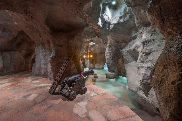 HGTV & DIY network's "POOL KINGS" - Pirate Pool - Eclectic - Swimming ...