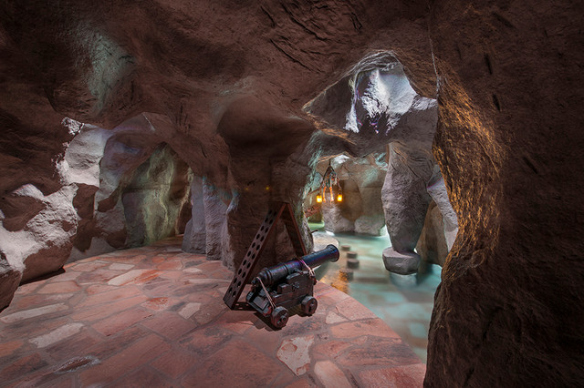 HGTV & DIY network's "POOL KINGS" - Pirate Pool - Eclectic - Pool ...