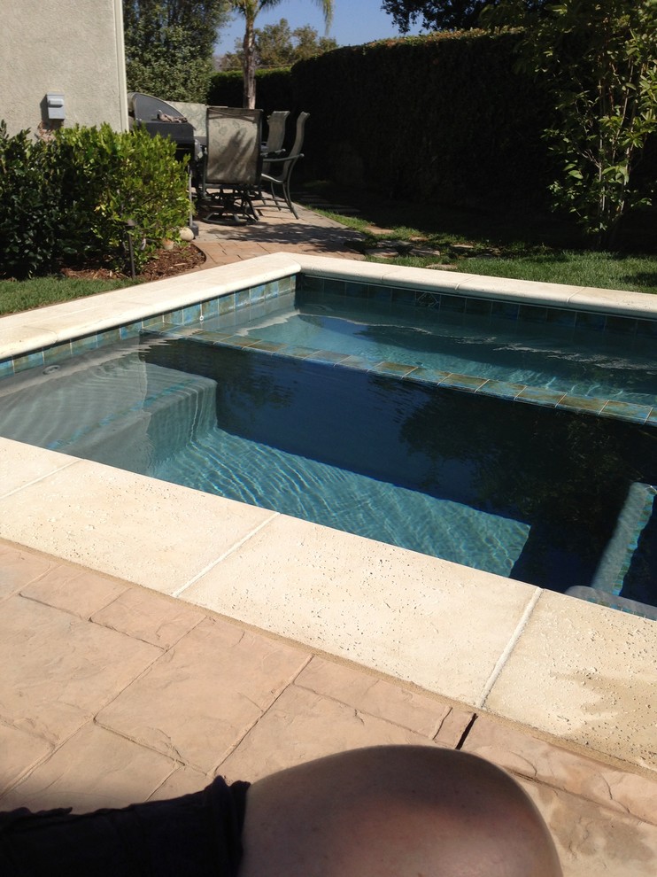 HIDDEN RANCH POOL SIMI VALLEY CALIFORNIA - Tropical - Pool - Los ...