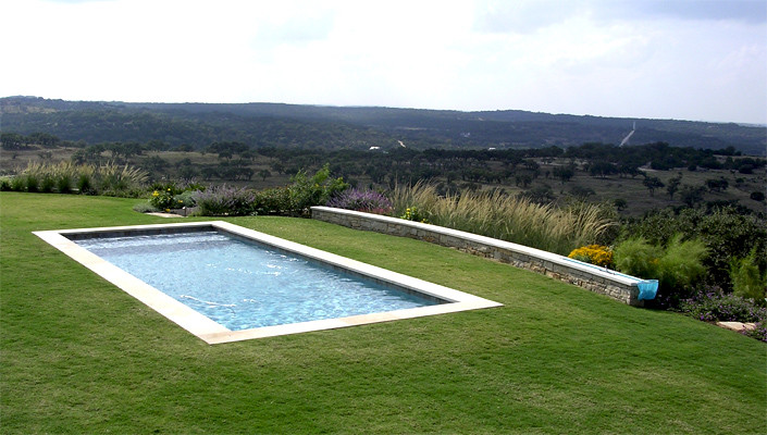Hill Country Ranch - Traditional - Pool - Austin - by Powell Landscape ...