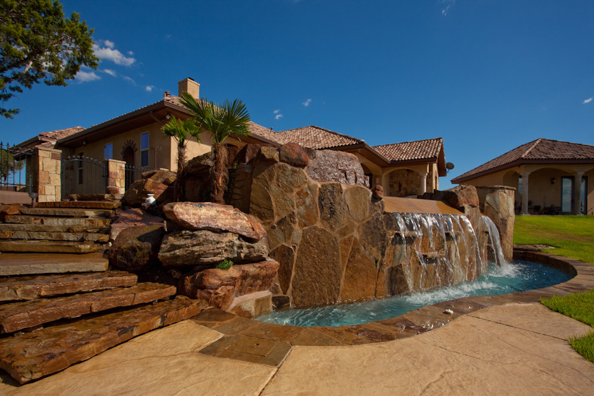 Hill Country Vanishing Edge/ Infinity Pool - Eclectic - Pool - Austin ...