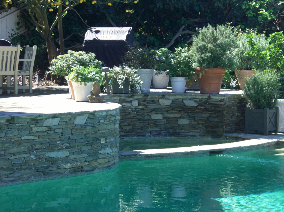 Hillside Pool - Contemporary - Pool - Los Angeles - by Jack Haley ...