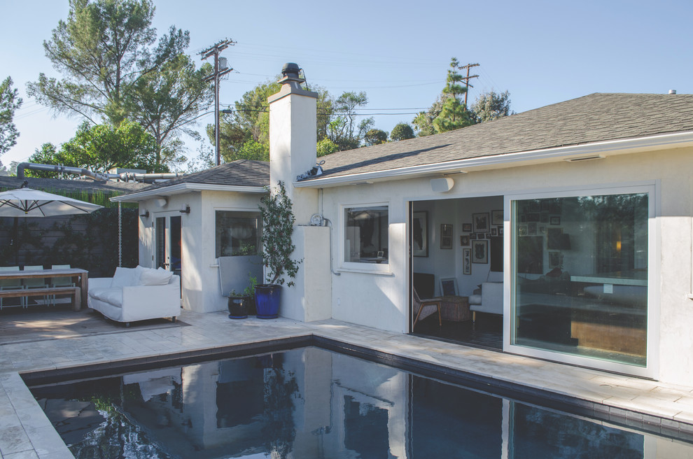 Hollywood Hills Backyard - Pool - Los Angeles - by Trinity Builders ...