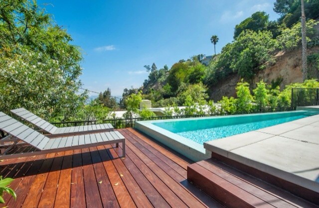 Hollywood Hills Infinity pool - Contemporary - Pool - Los Angeles - by ...