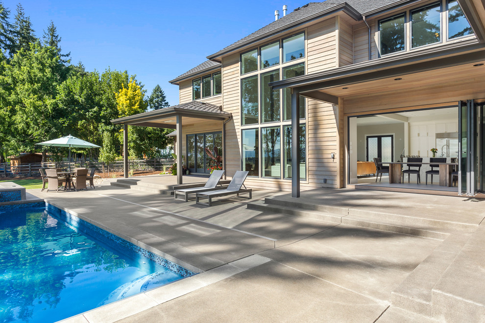 Homestead - Pool - Portland - by Axiom Luxury Homes | Houzz