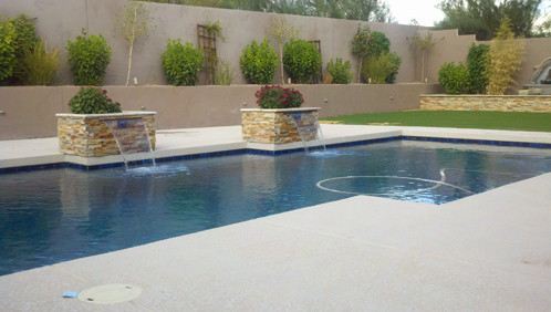 Hop Cassidy Pools - Mediterranean - Pool - Phoenix - by HOP CASSIDY ...