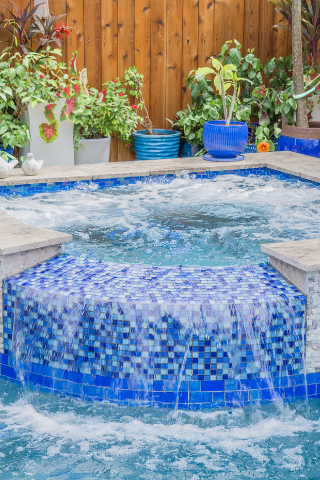 Houston Pools | Small Spaces - Modern - Pool - Houston - by Richard's ...