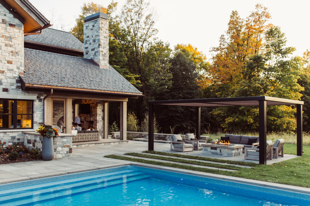 HUDSON MEADOW - Modern - Pool - Minneapolis - by ORIJIN STONE, LLC | Houzz